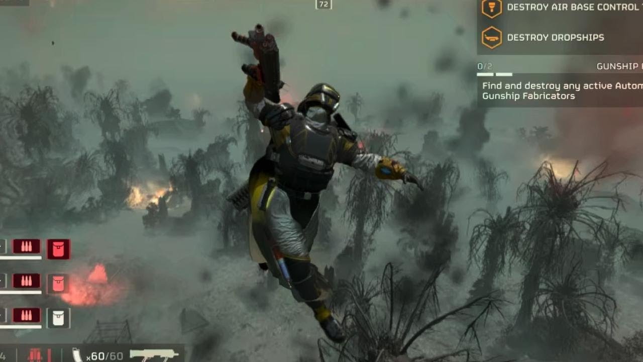 Helldivers 2 - P-72 Crisper vs Automatons - YouTube