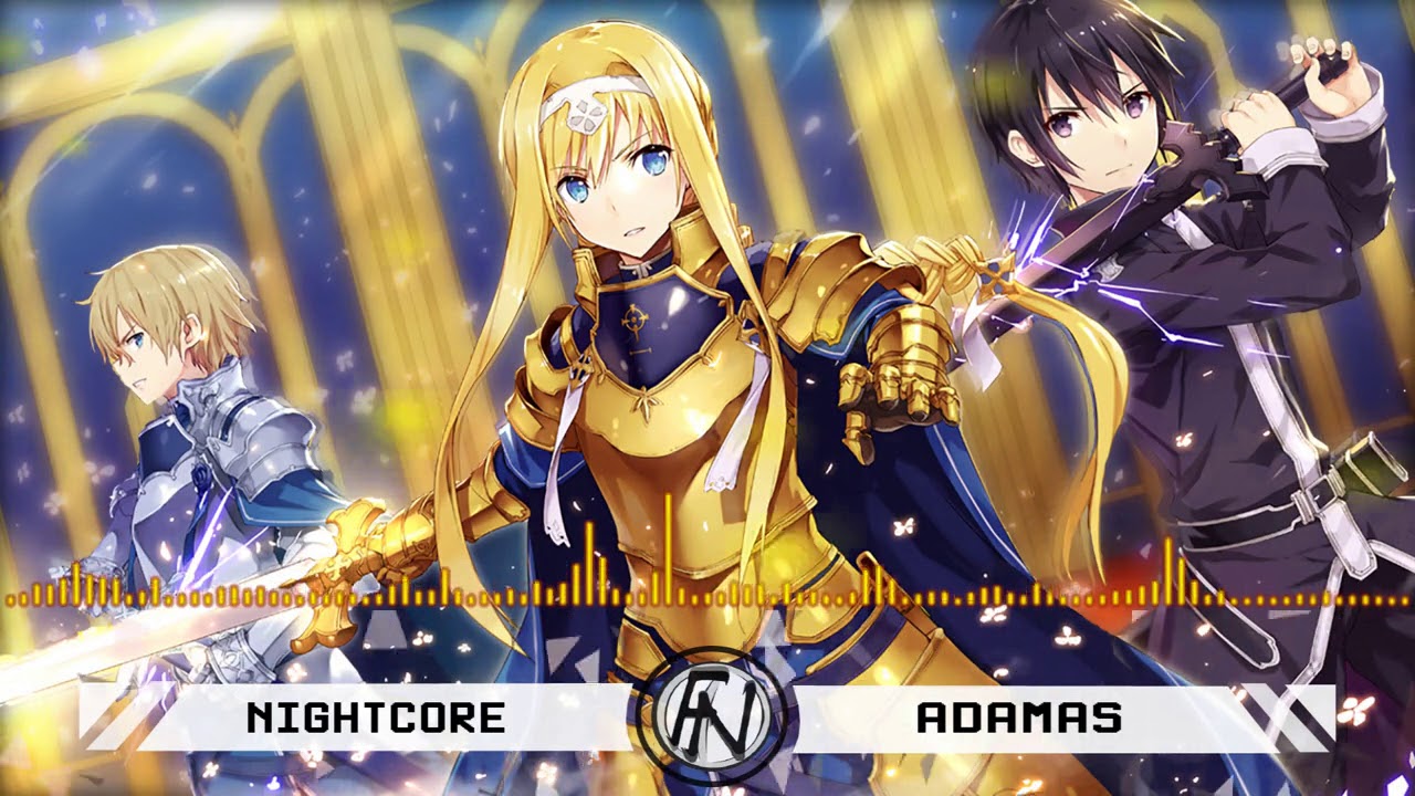 Nightcore - Sword Art Online: Alicization Opening『LiSA - ADAMAS』 - YouTube