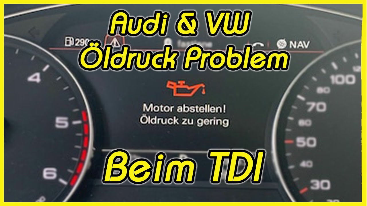 Oldruck Zu Niedrig Bei Warmen Motor