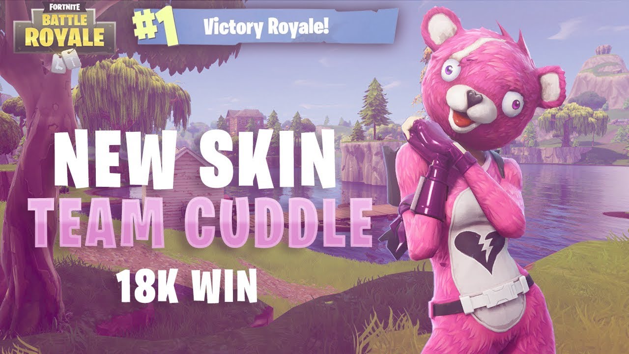 NEW SKIN - TEAM CUDDLE (Fortnite Battle Royale) @vJiynx - YouTube