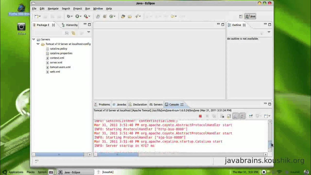 Jsps And Servlets Tutorial 01 Setting Up Youtube
