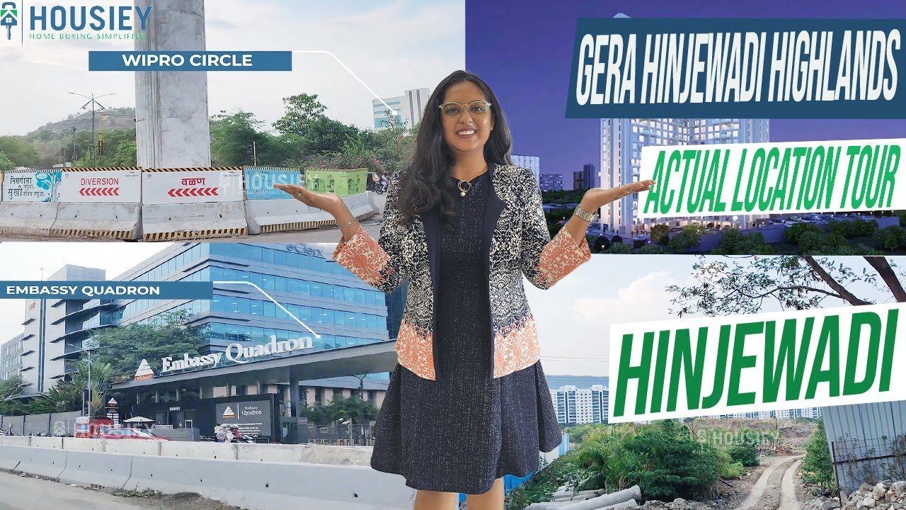 Gera Hinjewadi Highlands | Actual location Tour | Gera Developers ...