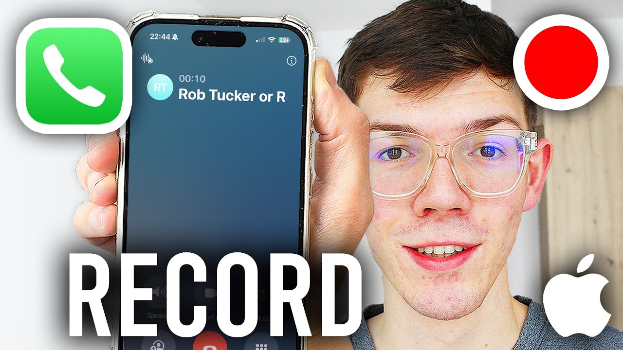 How To Record Phone Call On iPhone - Step By Step - YouTube