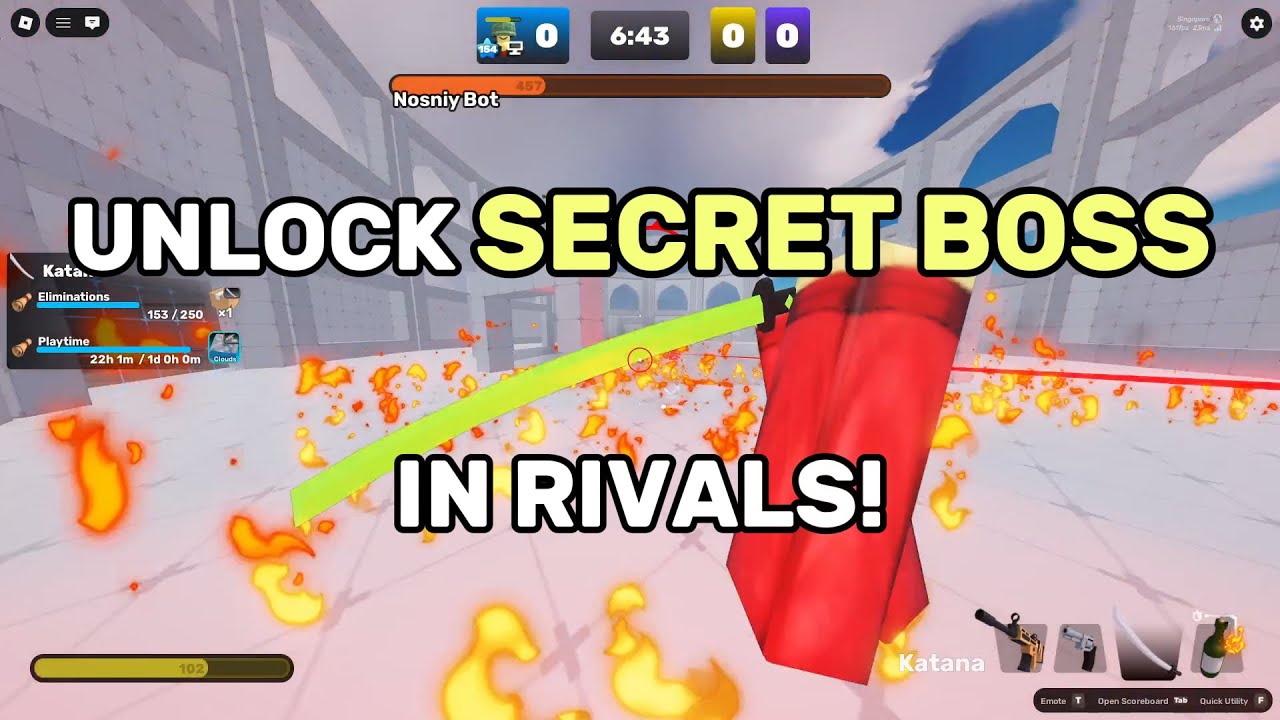 Rival's new Secret Boss - Here's how you find and beat him! | Rivals ...