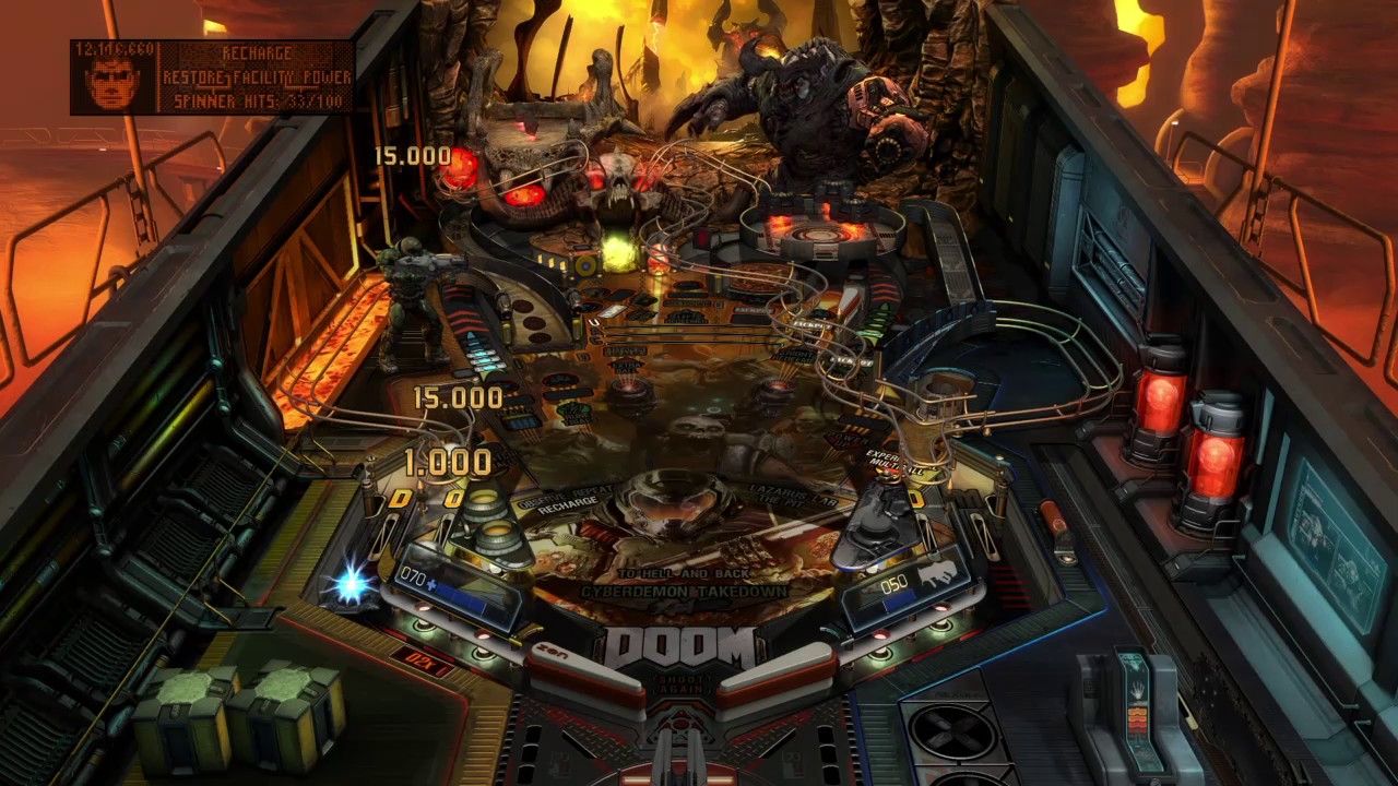 Zen Pinball 2 - Doom - Recharge - YouTube