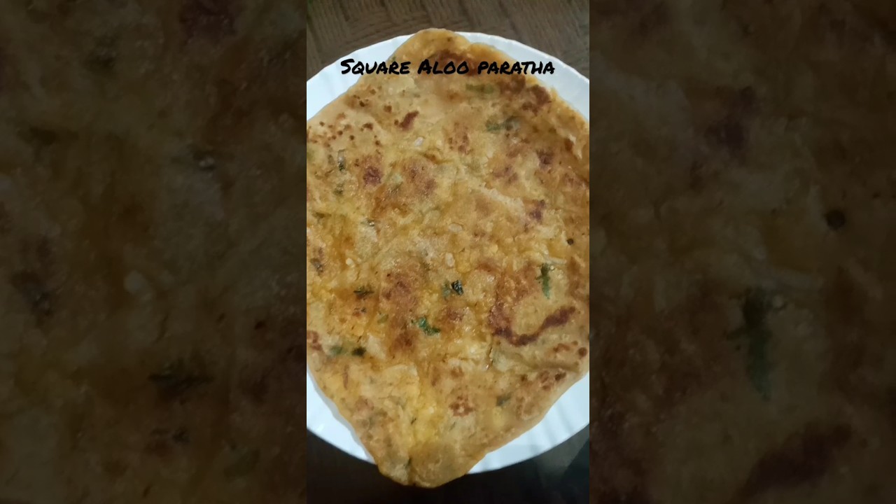 Square Aloo paratha | new recipe | breakfast special | ramzan special # ...