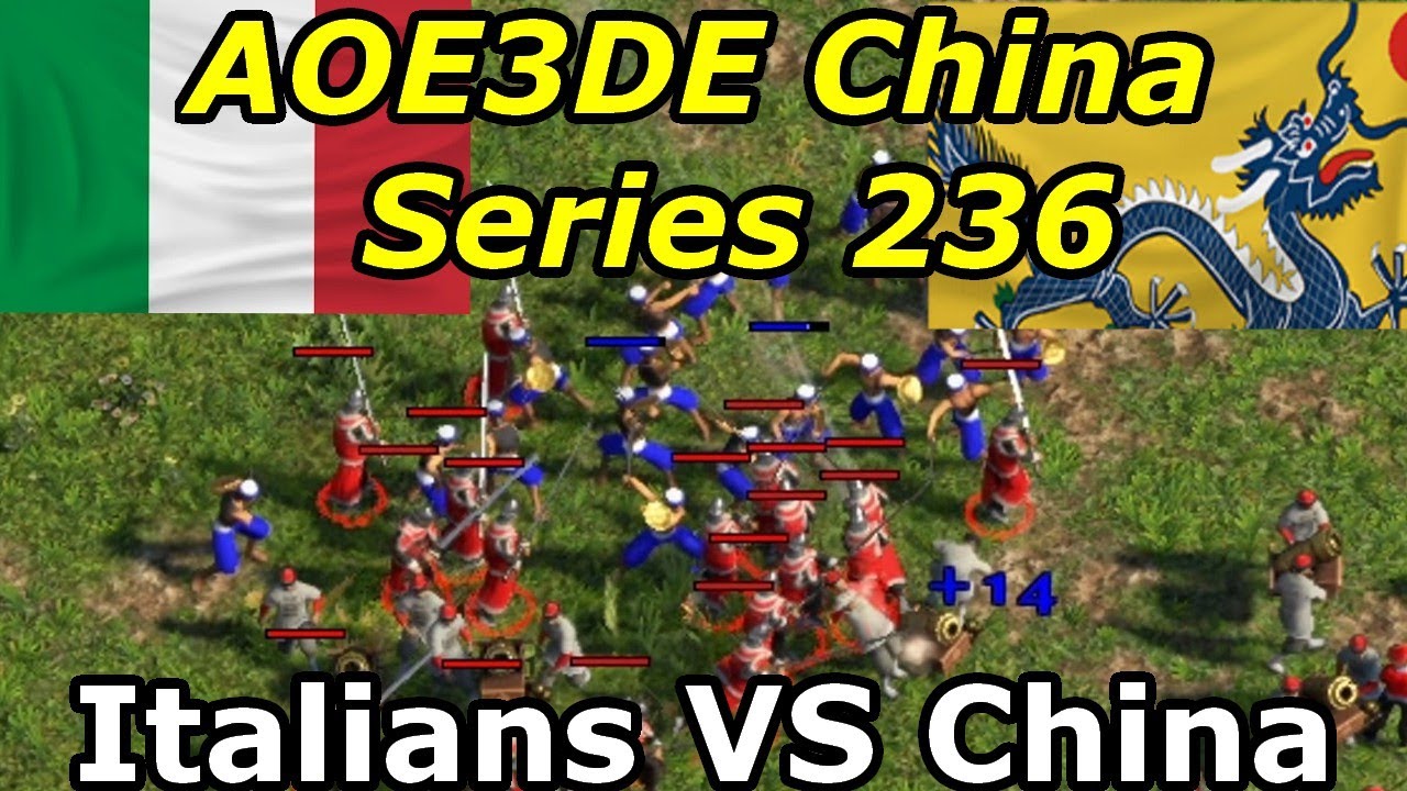Age Of Empires 3 Definitive Edition 1V1 China Vs Italy Supremacy China ...