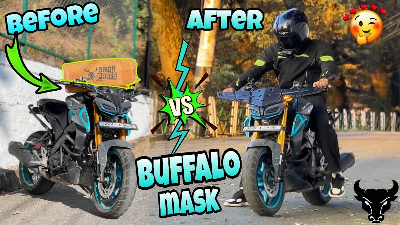Mt15 Buffalo Mask 🦬😍 Step-by-Step Tutorial 🪛🔩Mt15 Modification ️ - YouTube