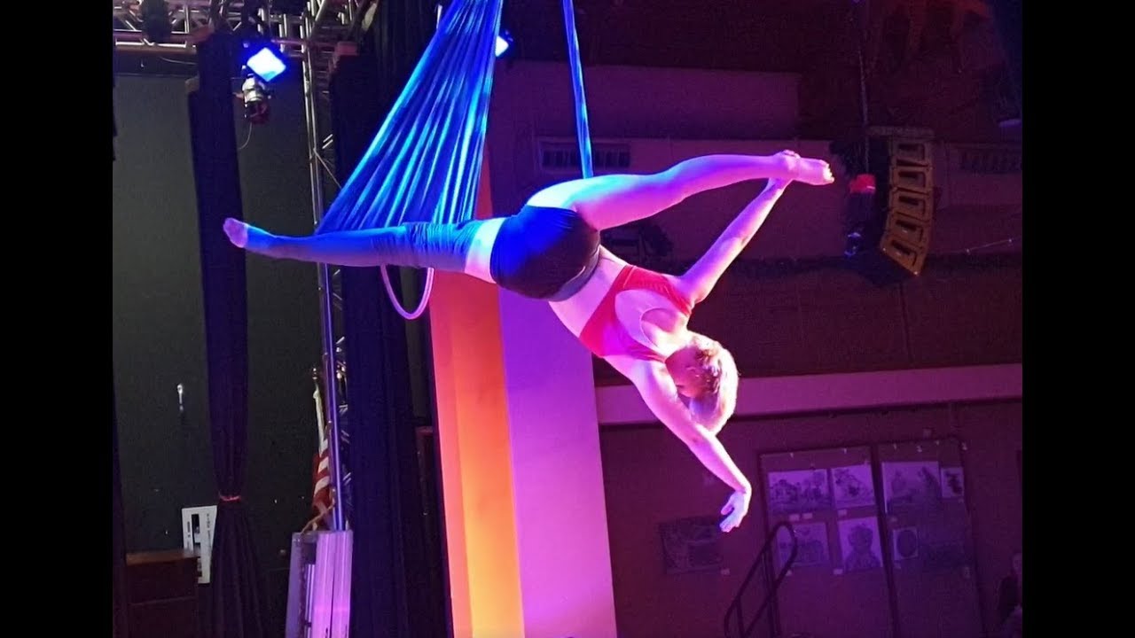 Circus Aerial Sling Performance to the Dog Days are Over - YouTube