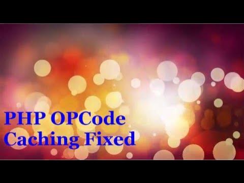 PHP OPCode Caching NOT enabled - YouTube