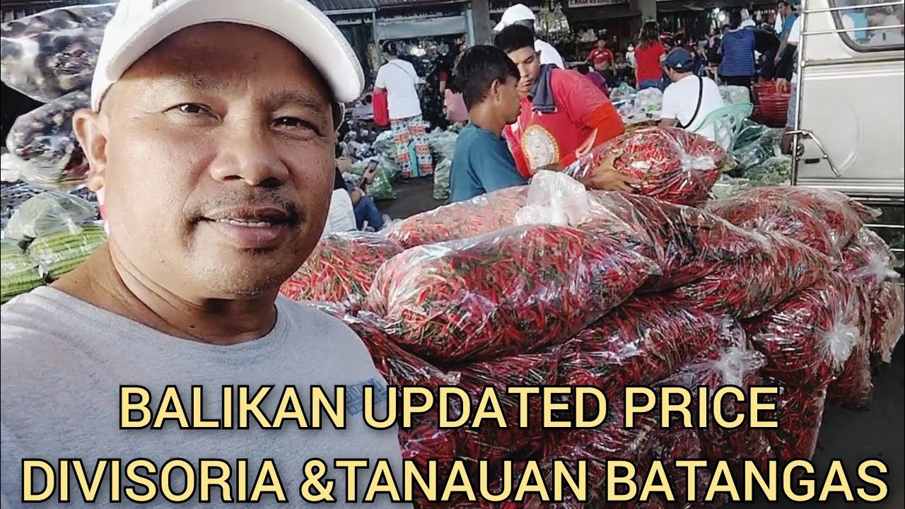 Nov.10, 2023-Updated price Balikan Divisoria & Tanauan Batangas latest ...