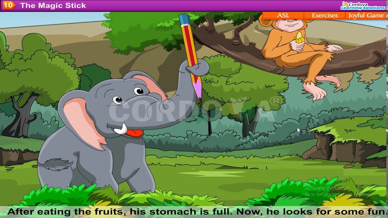 #STD:-2#ENGLISH#LESSON:-10 THE MAGIC STICK#EXPLANATION - YouTube