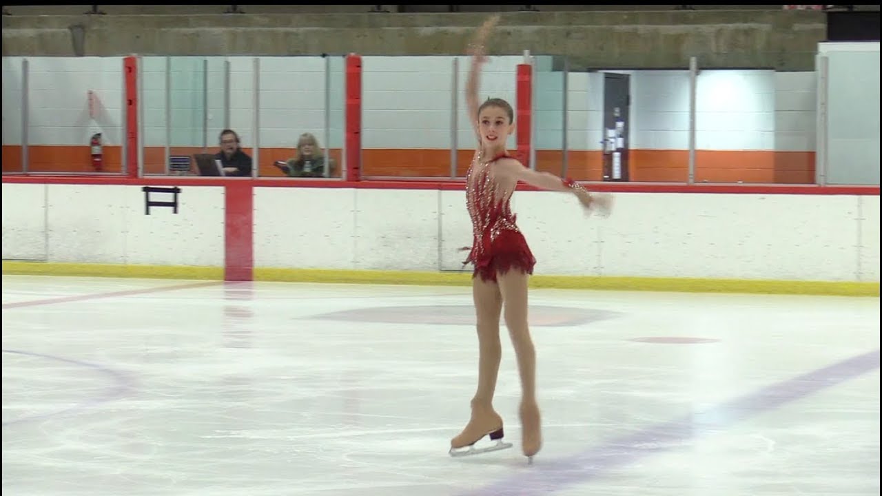 Ava Stephens - 2018 Glacier Falls Novice Ladies Final Round FS - The ...
