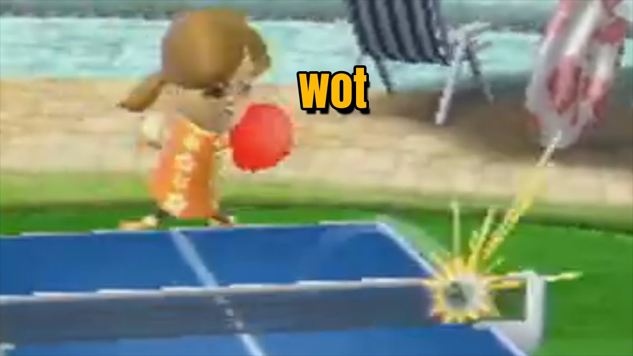 I Finally Got My Revenge On Lucia in Wii Sports Resort Ping Pong - YouTube