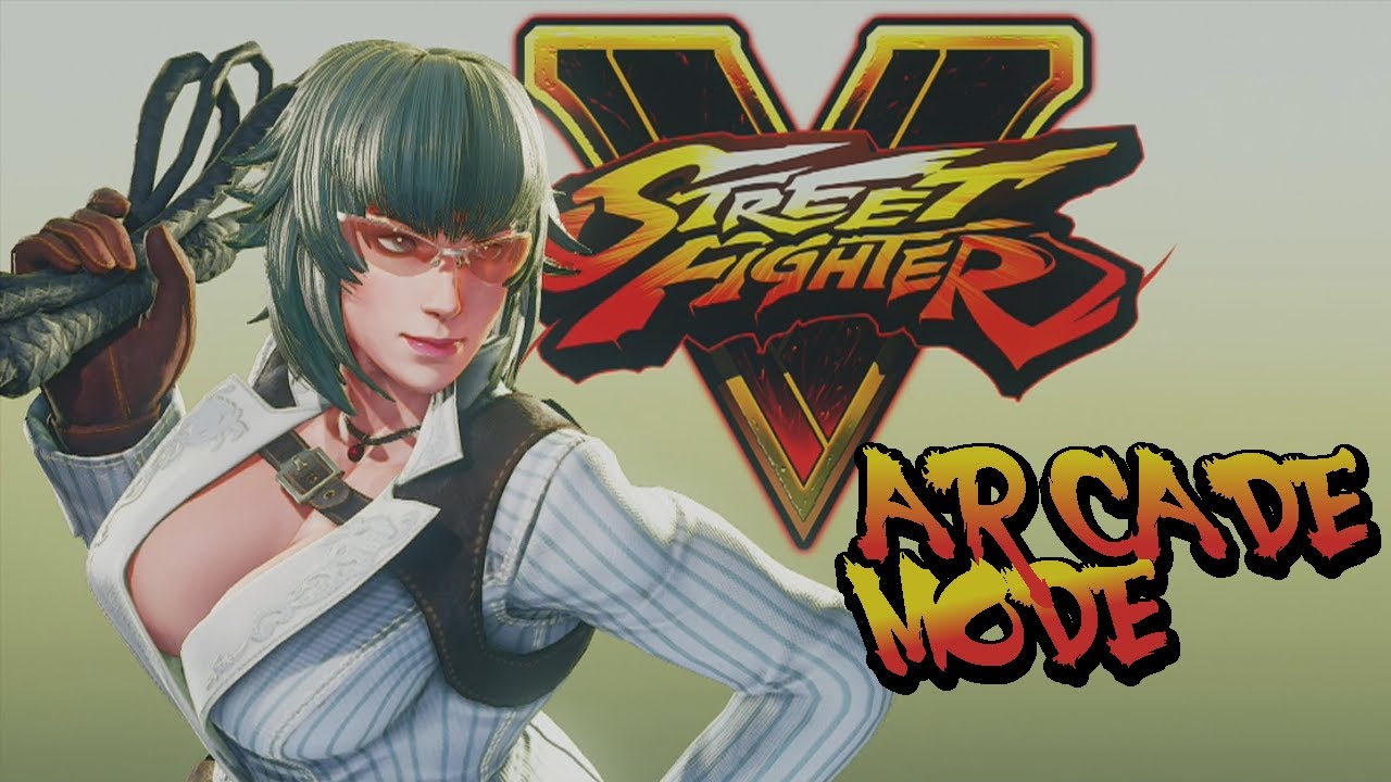 Street Fighter 5 Poison Arcade - YouTube