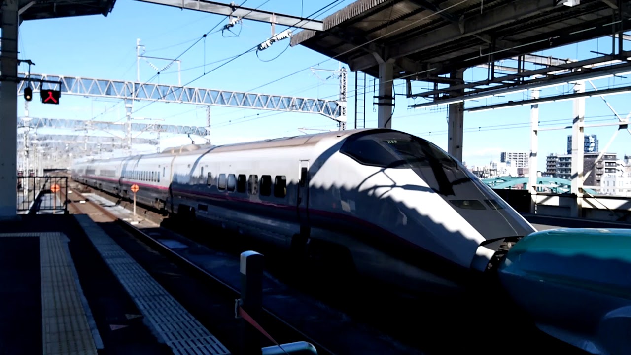 E5+E3入線@大宮 - YouTube