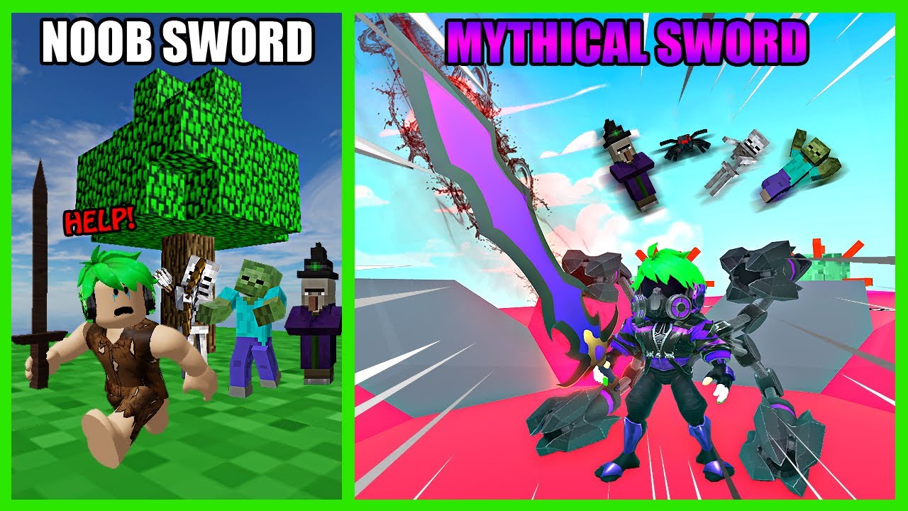 Masuk Ke Dunia Minecraft Dengan Pedang Kayu Hingga Dapatkan Pedang ...