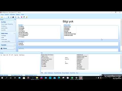 ETS, otoklav ismi ve çevrim numarası değiştirmek