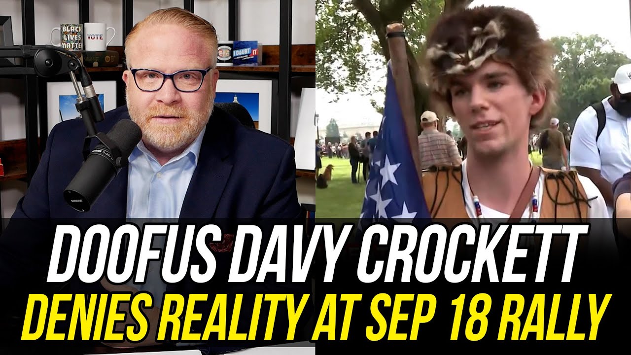 CNN Reporter’s MIND IS BLOWN by Goofy Pro-Insurrection Rally Goer ...