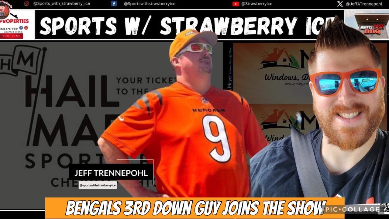 Bengals 3rd Down Guy joins the show - YouTube