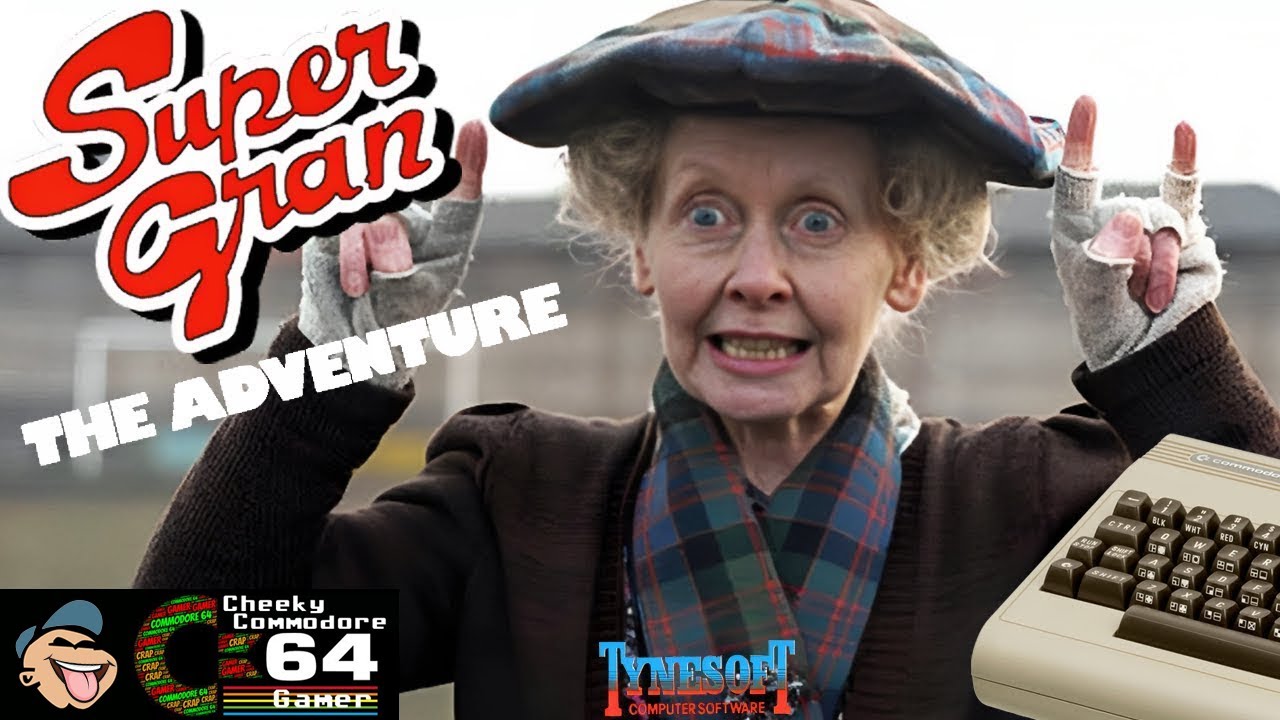 SUPER GRAN: THE ADVENTURE – Commodore 64 (1985) | Tynesoft's Quirky TV ...