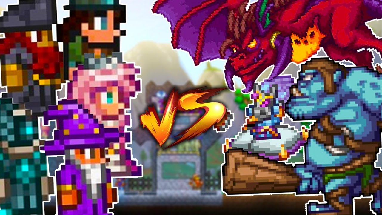 I let NPC's Defend against the Old one's Army (Terraria 1.4.4.9) - YouTube