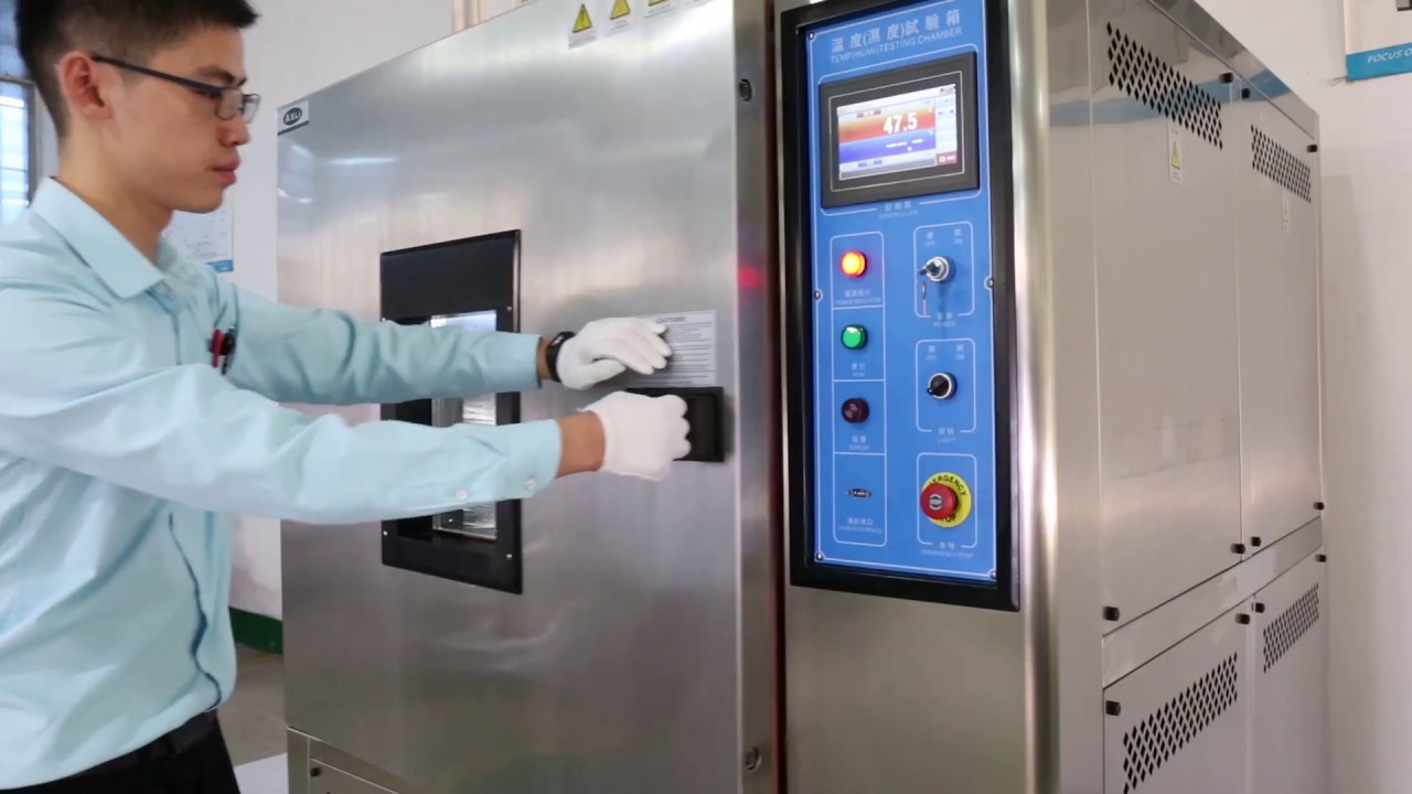 Temperature Humidity Test Chamber - YouTube