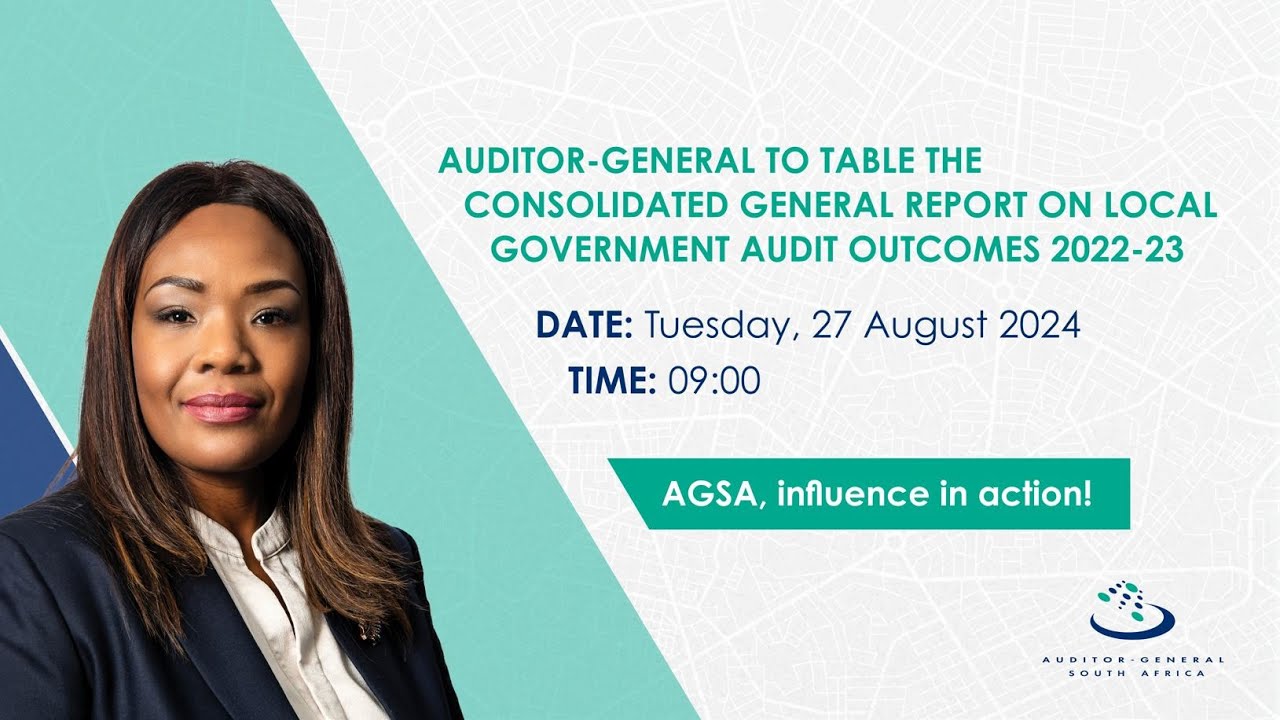 AUDITOR-GENERAL TABLING THE CONSOLIDATED GENERAL REPORT ON LOCAL ...