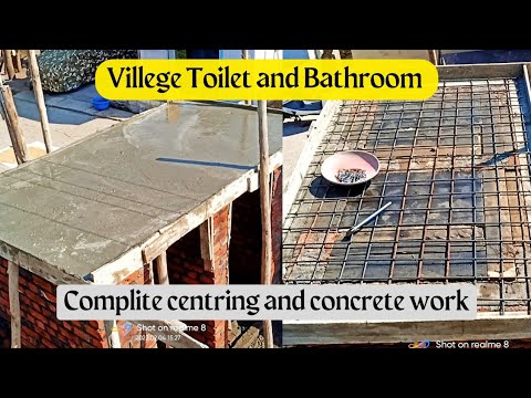 wow Amazing centring slab work |House Outdoor Bathroom And Toilet ...