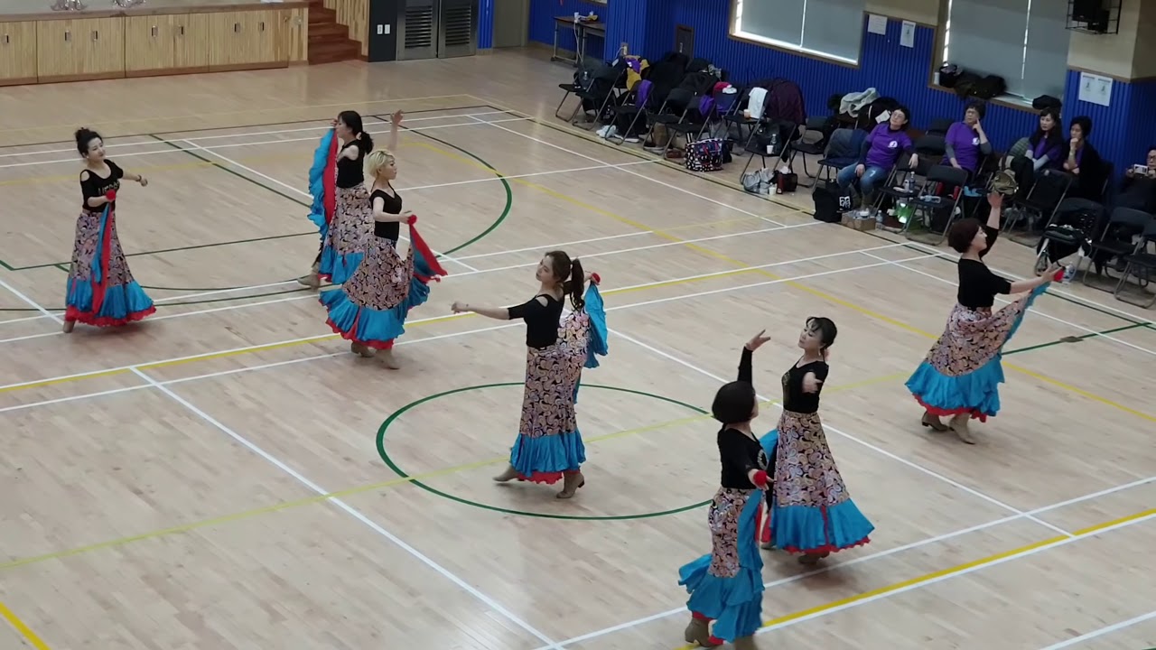 2018 WCDFxKSLDA Korea Star Open 임원진 시범공연 2018 The Last Line Dance Party ...