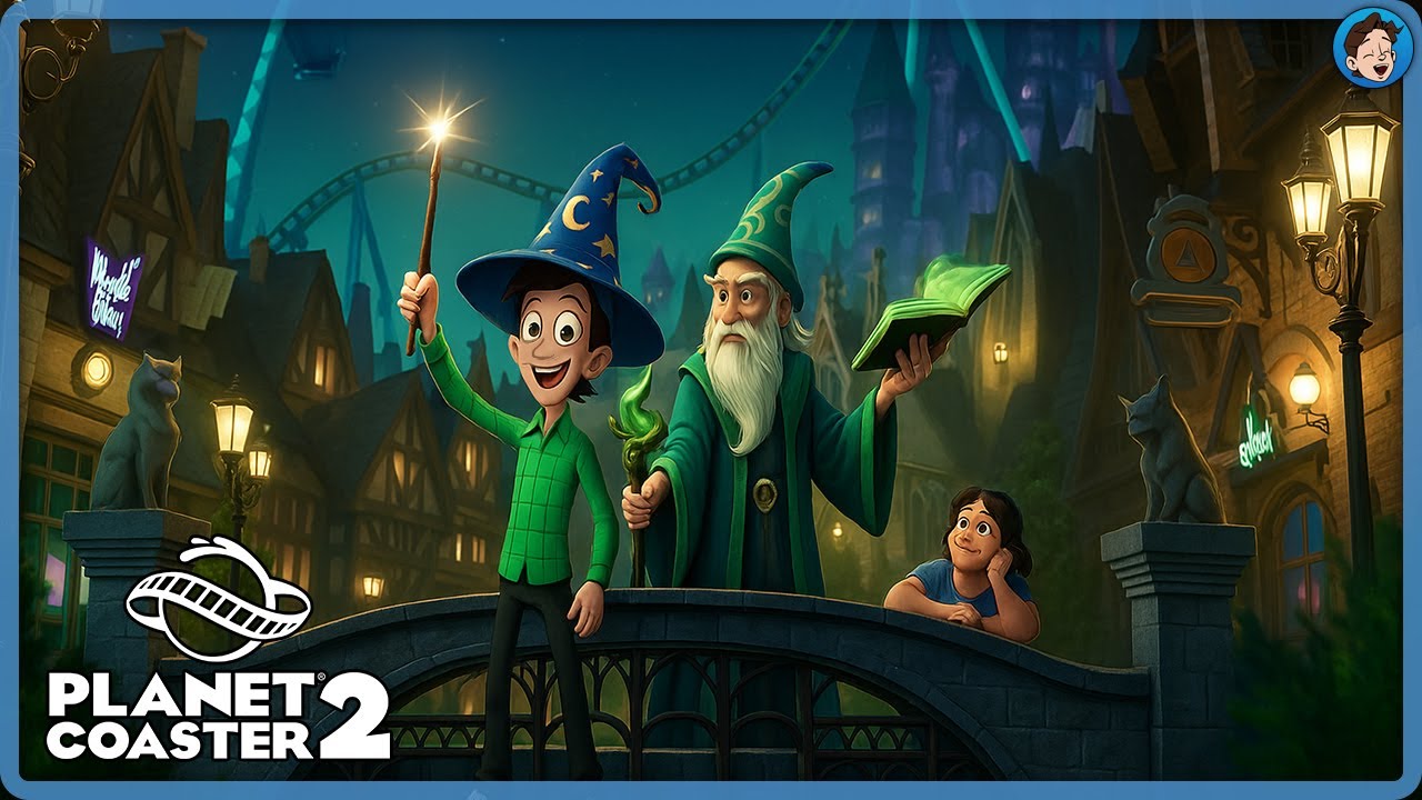 PLANET COASTER 2 SORCERY PACK UITGEBREID BEKIJKEN! - YouTube