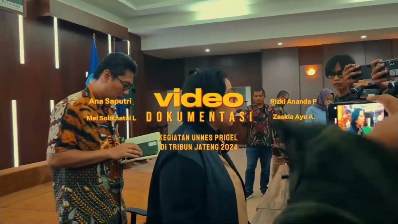 DOKUMENTASI MAGANG MAHASISWA SASTRA INDONESIA UNNES DI TRIBUN JATENG TH. 2024 - YouTube