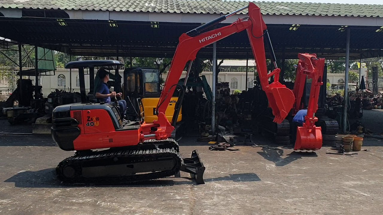 ขาย รถขุด HITACHI รุ่น EX40-2- มือสองญี่ปุ่น แทรกเหล็ก อุดมยนต์มอเตอร์ ...