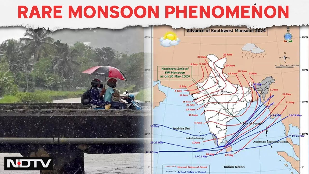 Monsoon Updates | Monsoon Reaches Kerala And Northeast Together. Last ...
