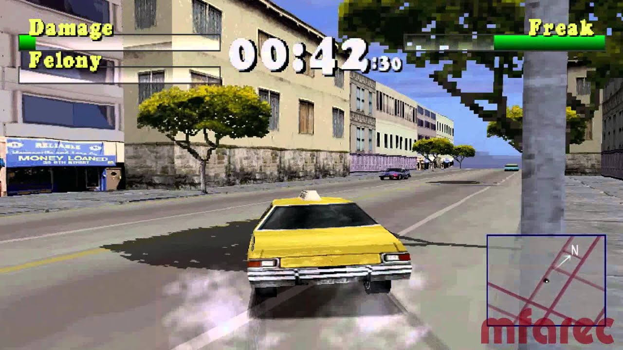 Driver Gameplay Undercover Taxi! Mission (Playstation) - YouTube