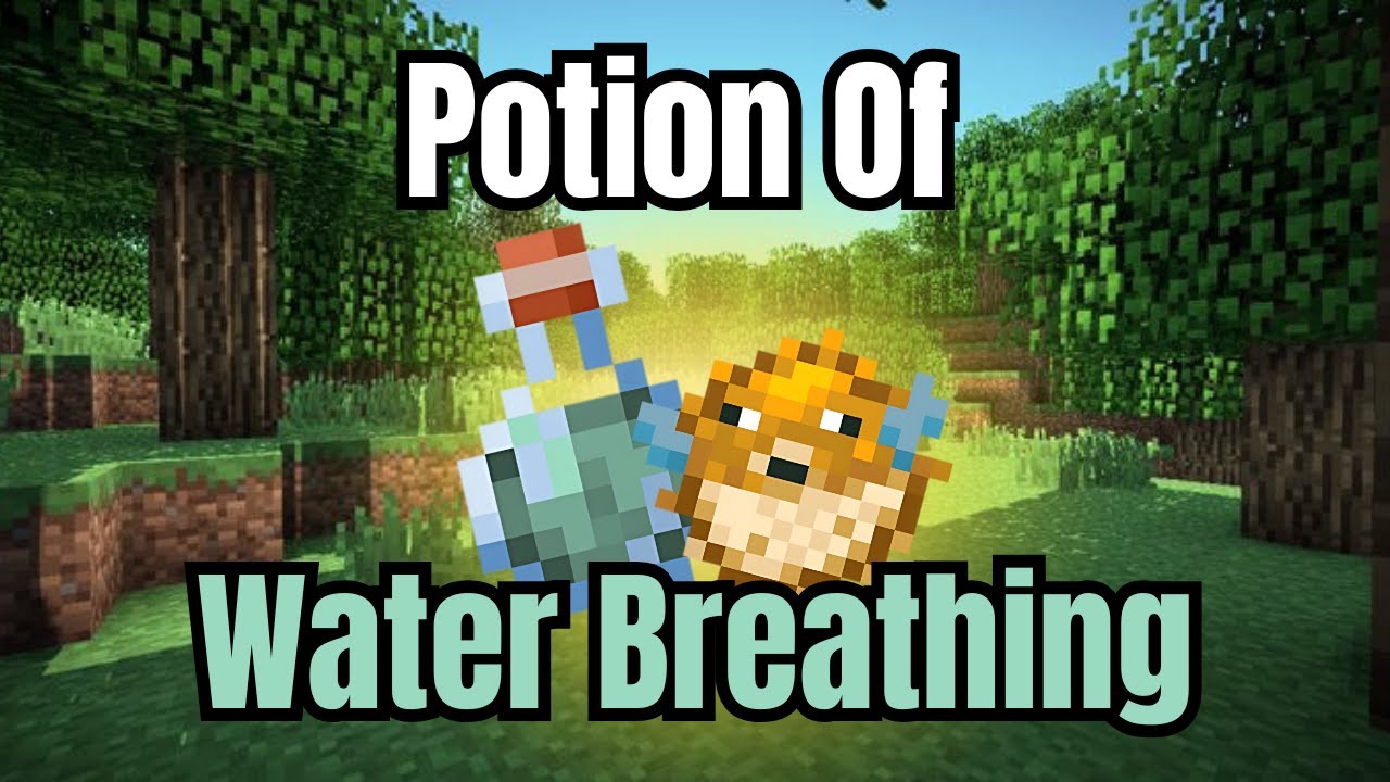 How to Brew a Potion of Water Breathing in Minecraft (Java & Bedrock ...