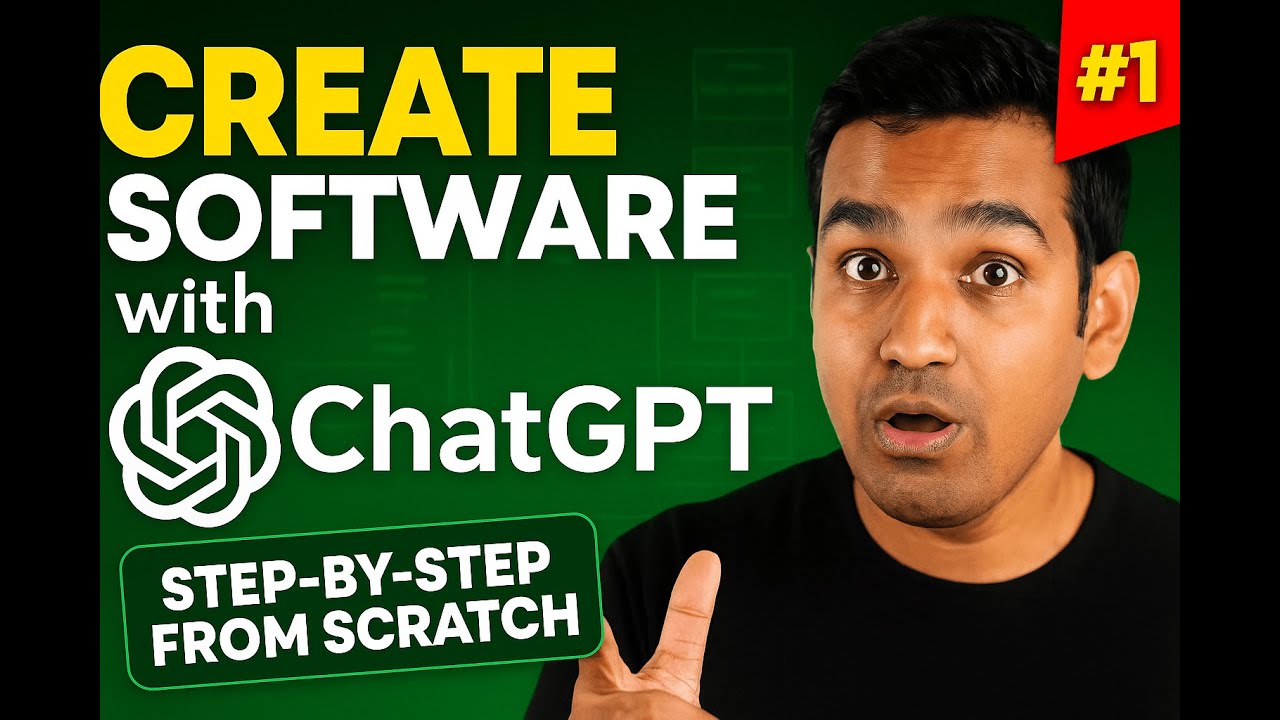 How To Create A Software Using ChatGPT (Beginner-Friendly Tutorial ...