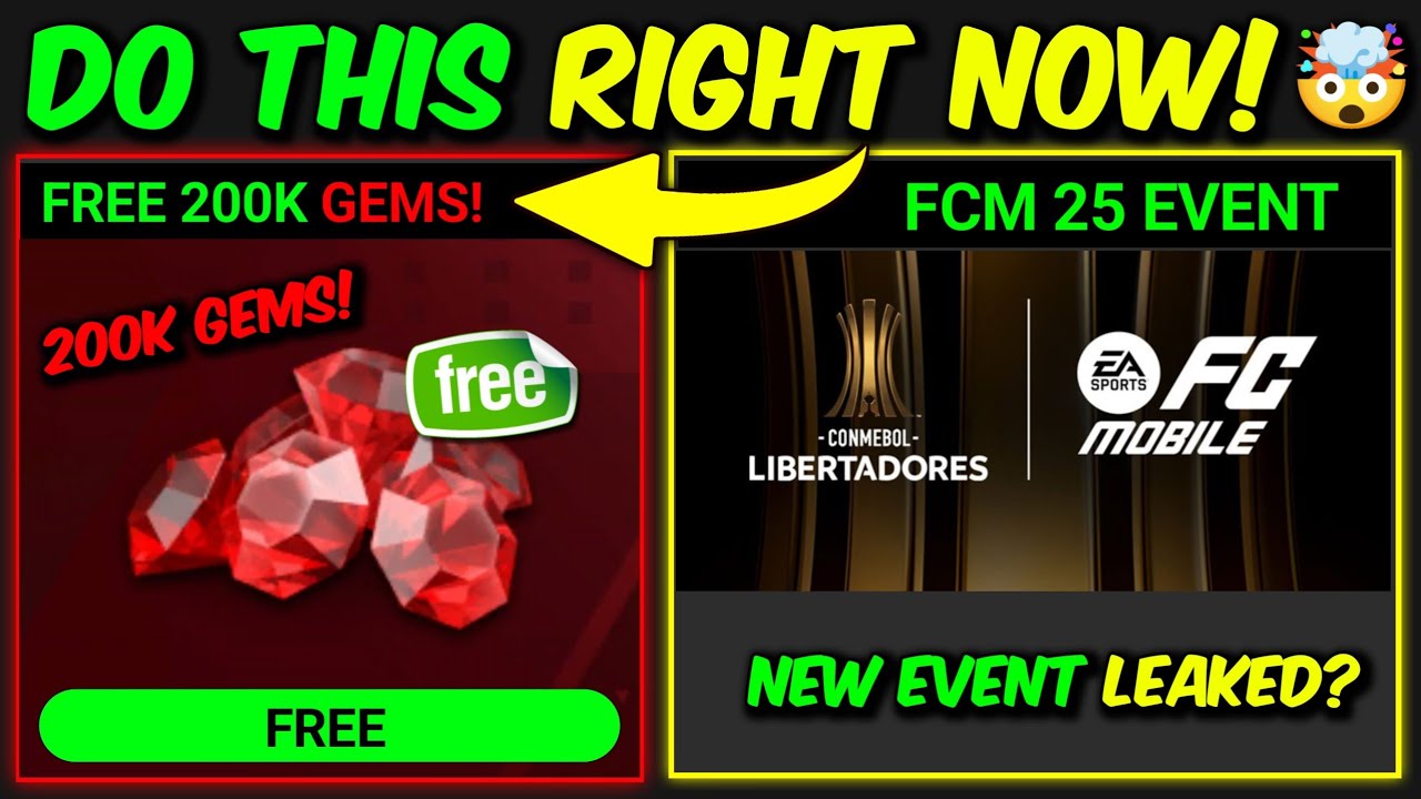 FREE 100K GEMS 🤯 - FC 25 Mobile EVENT LEAKED | Mr. Believer - YouTube