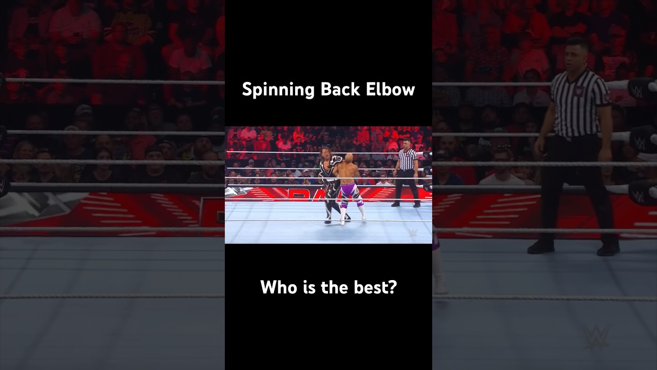 Spinning Back Elbow Wwe 2k24