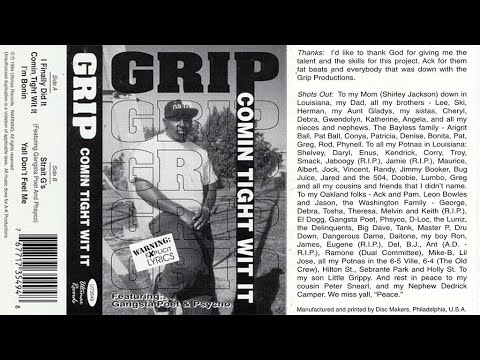 Tha Grip - Comin' Tight Wit' It [1994] (Full Release) - OG Rip - YouTube