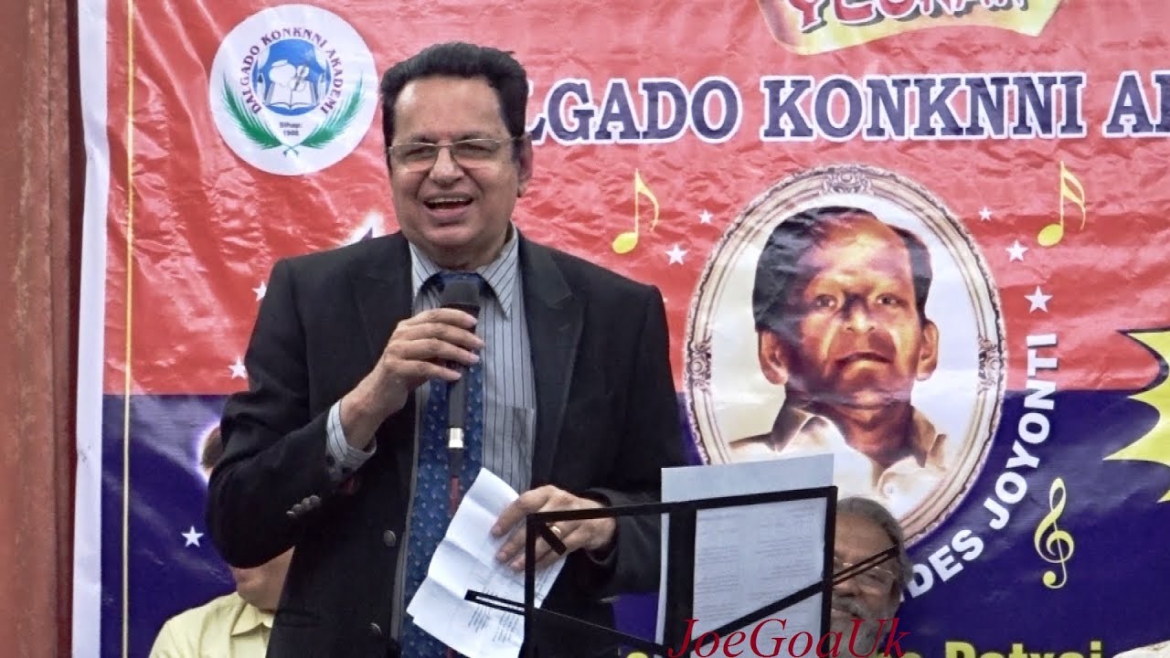 Dr Francisco Colaco singing live (Reginald Fernandes Birth Anniversary ...