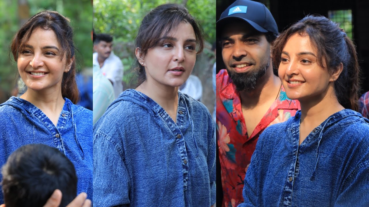 ഓടിനടന്ന് ഗുഡ് മോർണിംഗ് പറയുന്ന മഞ്ജു വാര്യർ | Manju Warrier | Footage ...