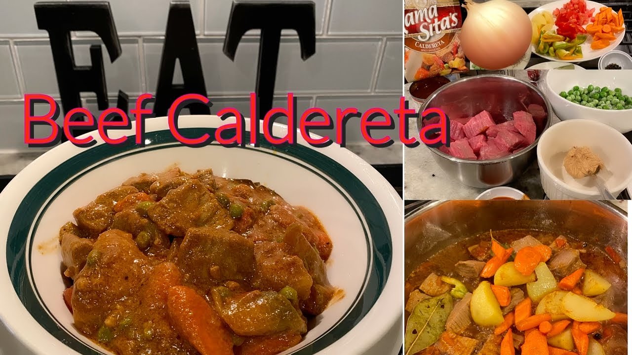 Caldereta Beef with Mama Sita’s Spicy Sauce | Kalderetang Baka | # ...