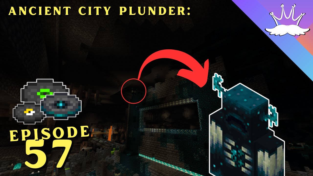 Ancient CITY Plunder: Let's Play Minecraft S2 - EP57! - YouTube