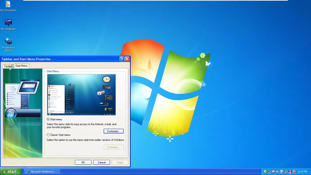Windows customised - YouTube