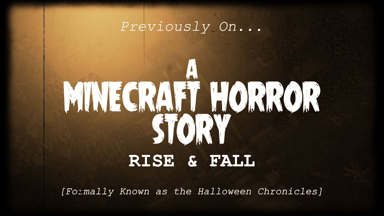 Recap Of "A Minecraft Horror Story: Chapters 1-2" - YouTube