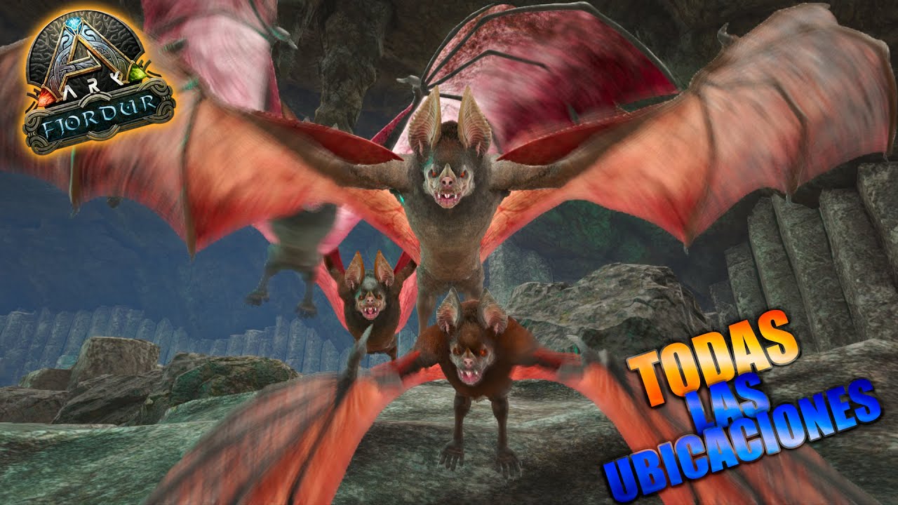 ARK FJORDUR UBICACION DE LA CUEVA DE LOS DESMODUS - YouTube