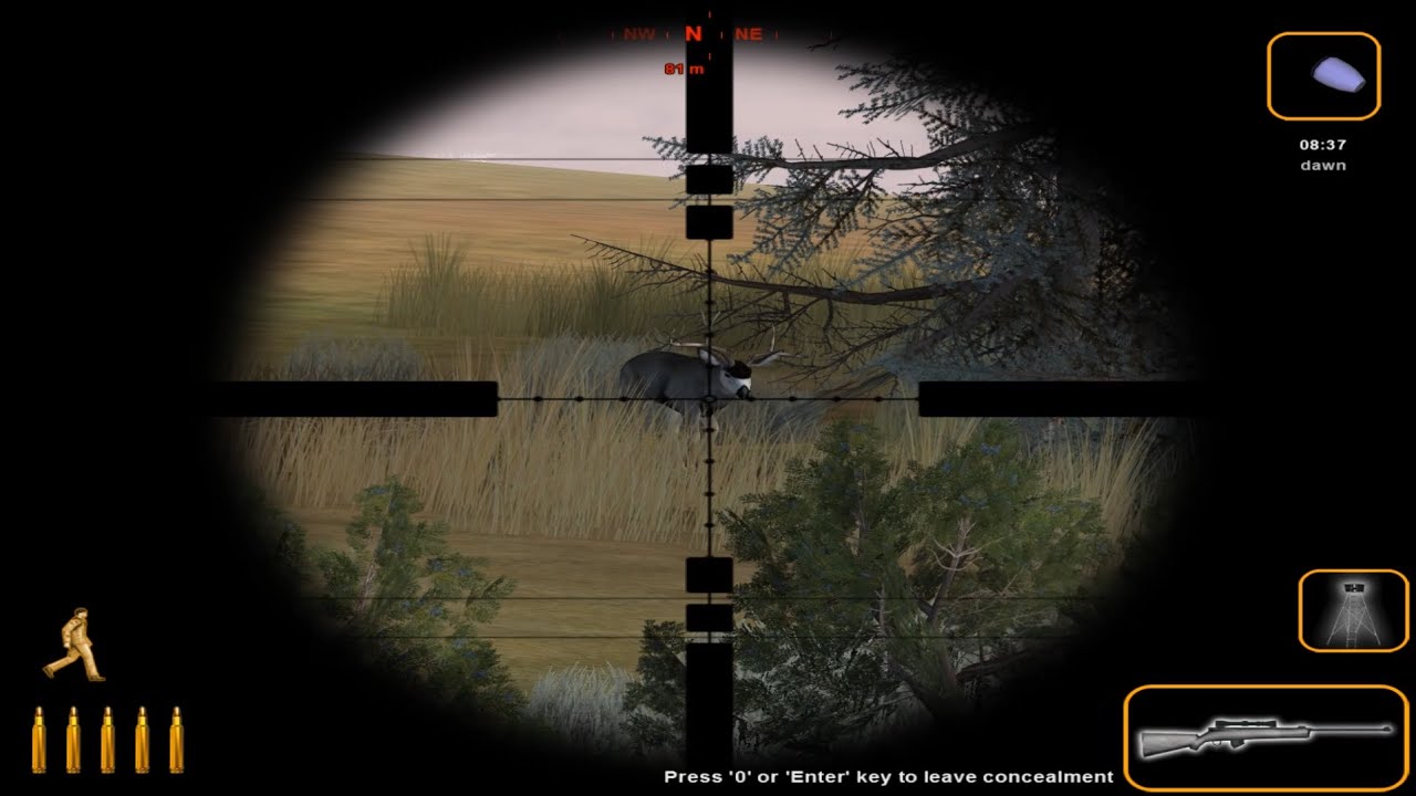 Deer Hunter 2005 - Utah: Mule Deer Hunting / Caza de Ciervo Mulo - YouTube