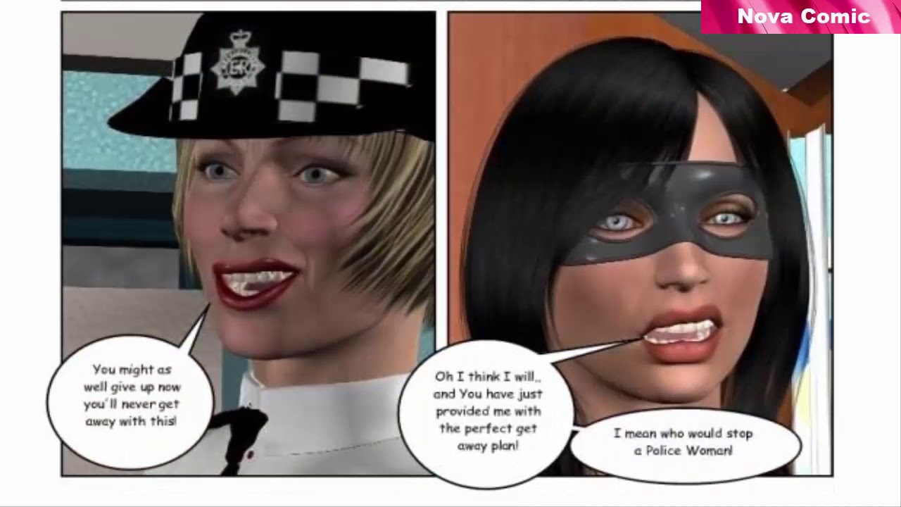 Bank robbery 3d Comic romantic comic - YouTube