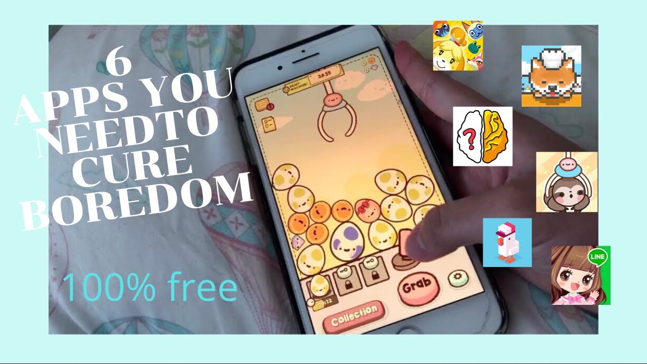 6 free apps you need to cure your boredom *must have* - YouTube